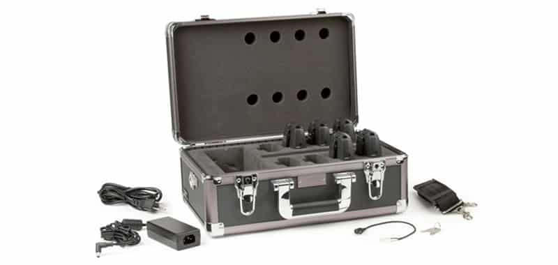 8-Unit Portable RF Product Charging/Carrying Case - Listen Technologies