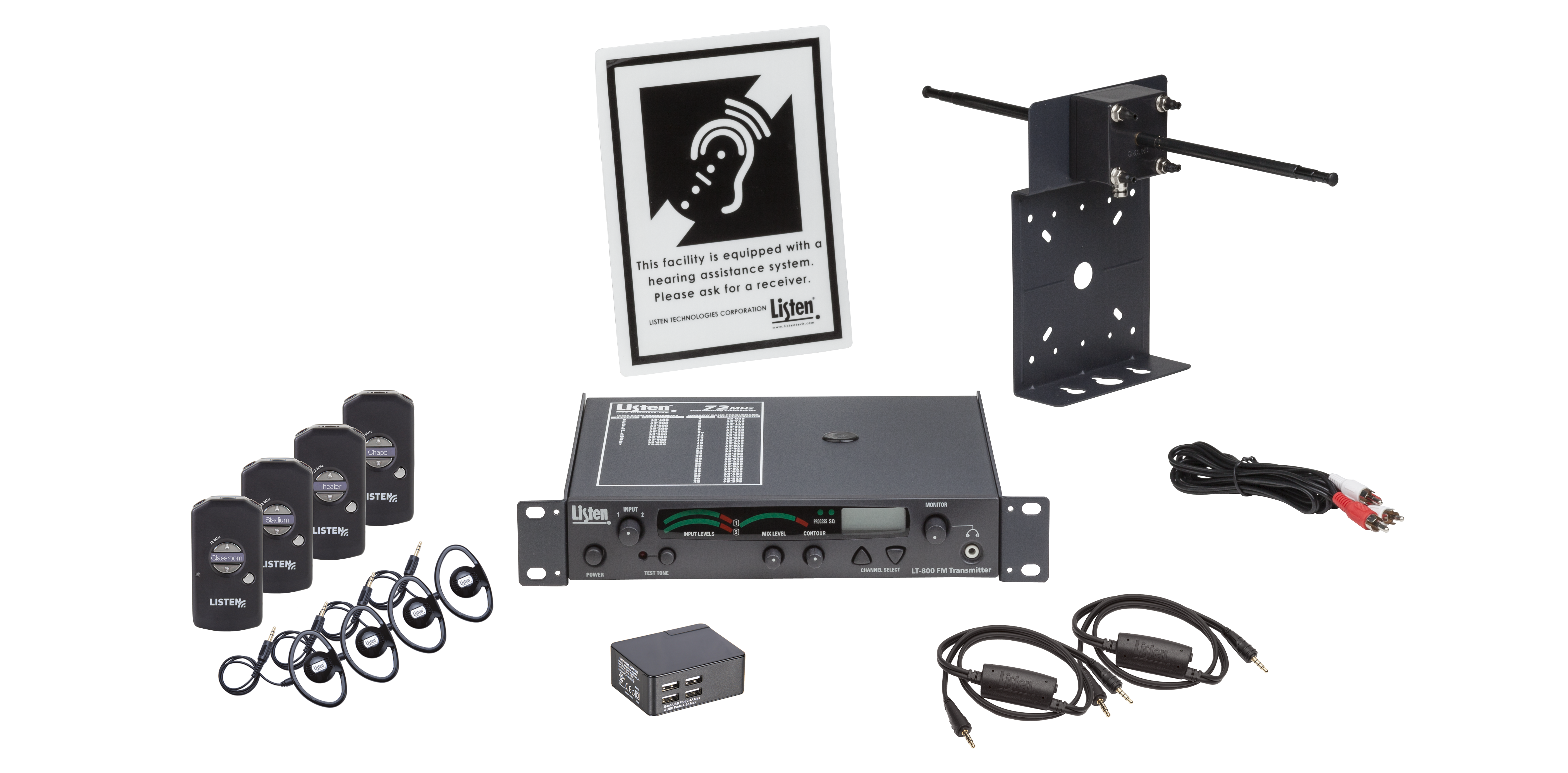 Listen iDSP Advanced Level II Stationary RF System (216 MHz) - Listen ...