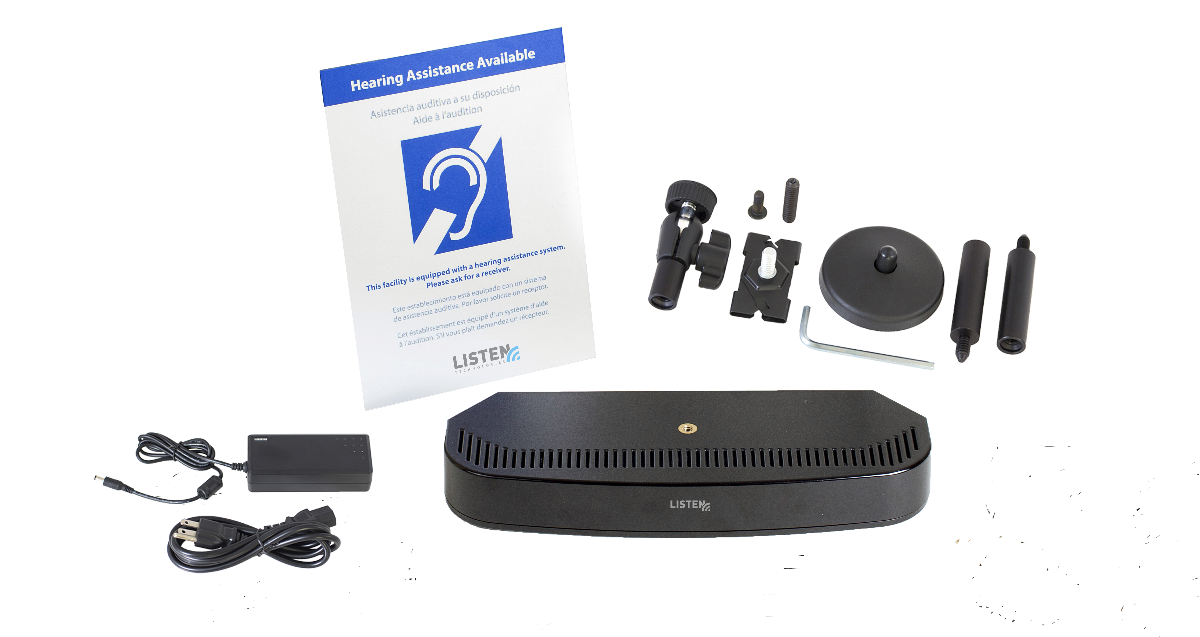 ListenIR 2-Channel Transmitter/Radiator Combo - Listen Technologies