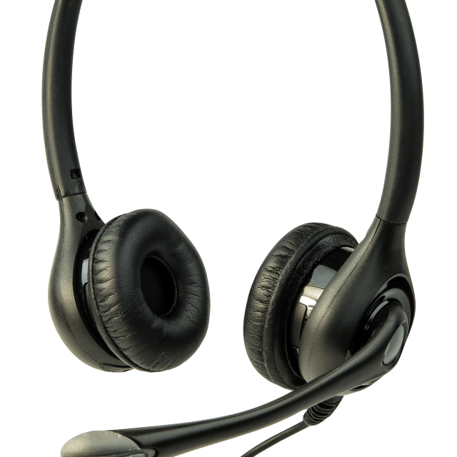 Headset 4 (Over Ears Dual w/Boom Mic) - Listen Technologies