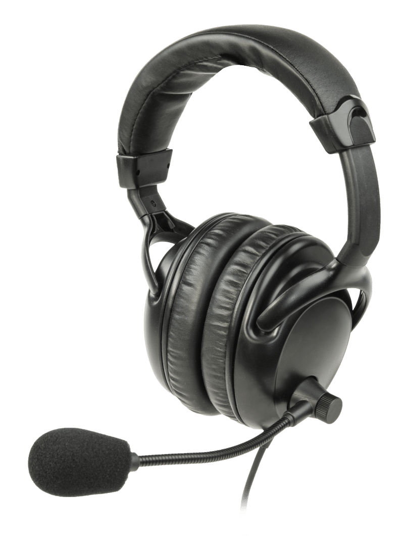 Headset 4 (Over Ears Dual w/Boom Mic) - Listen Technologies