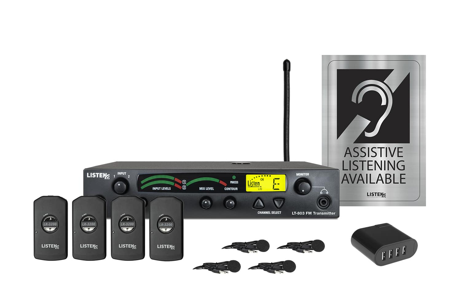 Assistive Listening DSP Value Package (72 MHz) - Listen Technologies