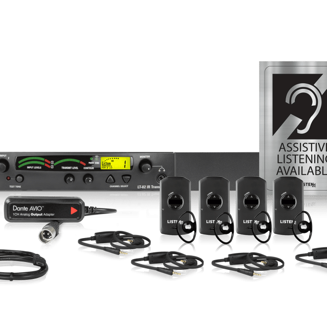 ListenIR iDSP Standard System (Dante) - Listen Technologies