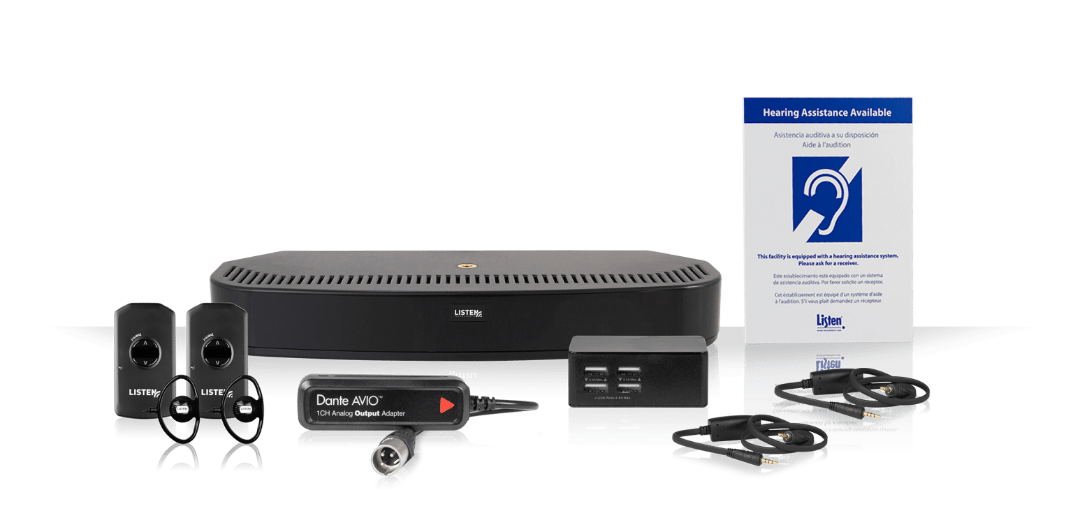 ListenIR iDSP Level I System (Dante) - Listen Technologies