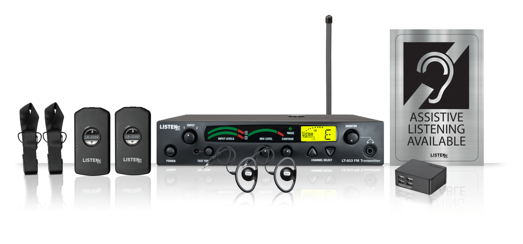 Listen iDSP Essentials Starter Stationary RF System (72 MHz) | Listen ...