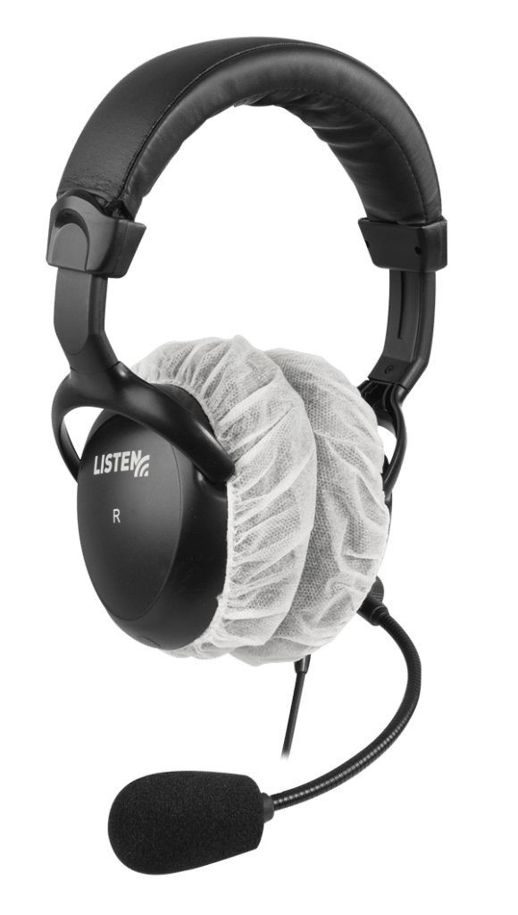 Headset 4 (Over Ears Dual w/Boom Mic) - Listen Technologies