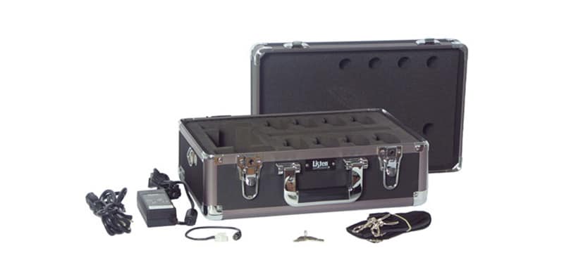 8-Unit Portable RF Product Charging/Carrying Case w/Removable Lid ...