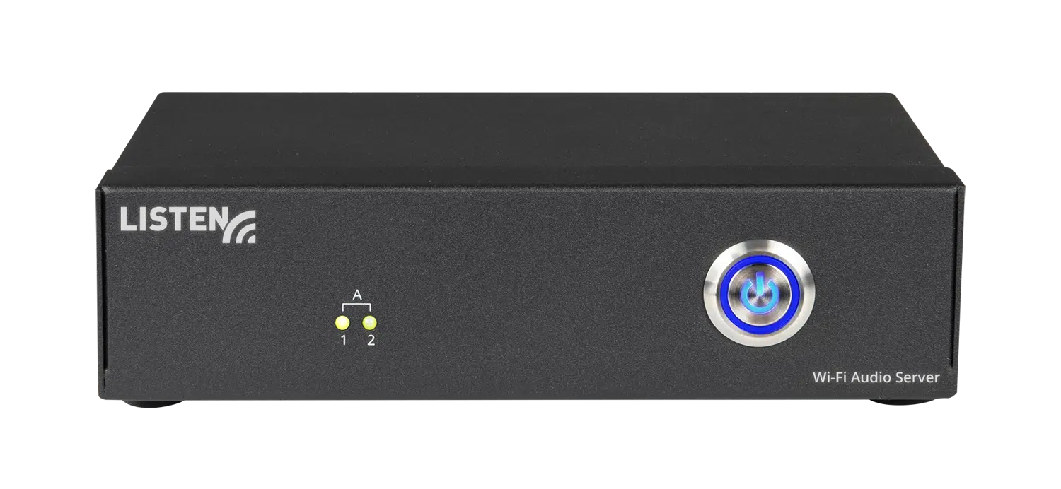 ListenWIFI 2 Channel Wi-Fi Audio Server - Listen Technologies