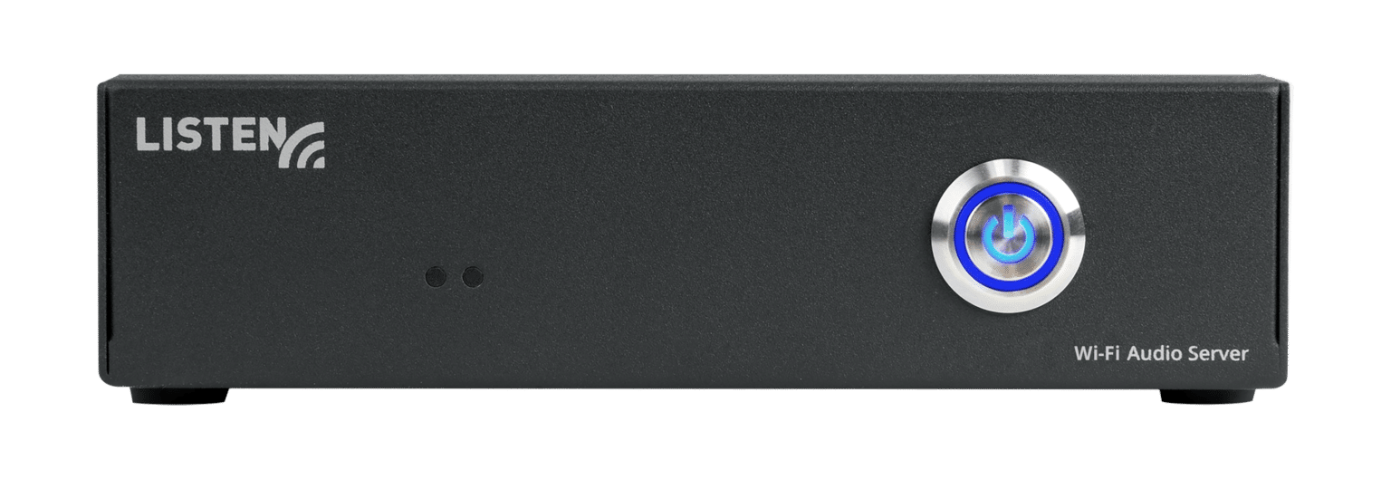 ListenWIFI 2 Channel Wi-Fi Audio Server (Dante) - Listen Technologies