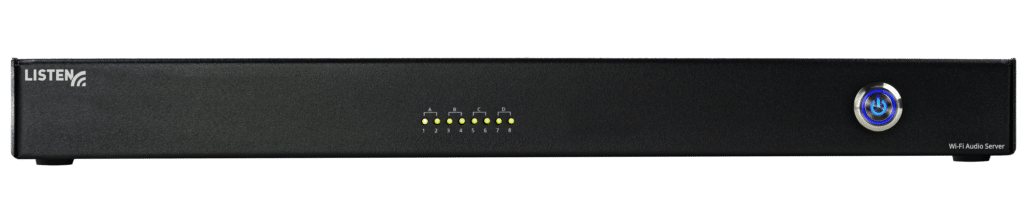 ListenWIFI 8 Channel Wi-Fi Audio Server - Listen Technologies