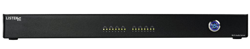 ListenWIFI 16 Channel Wi-Fi Audio Server - Listen Technologies