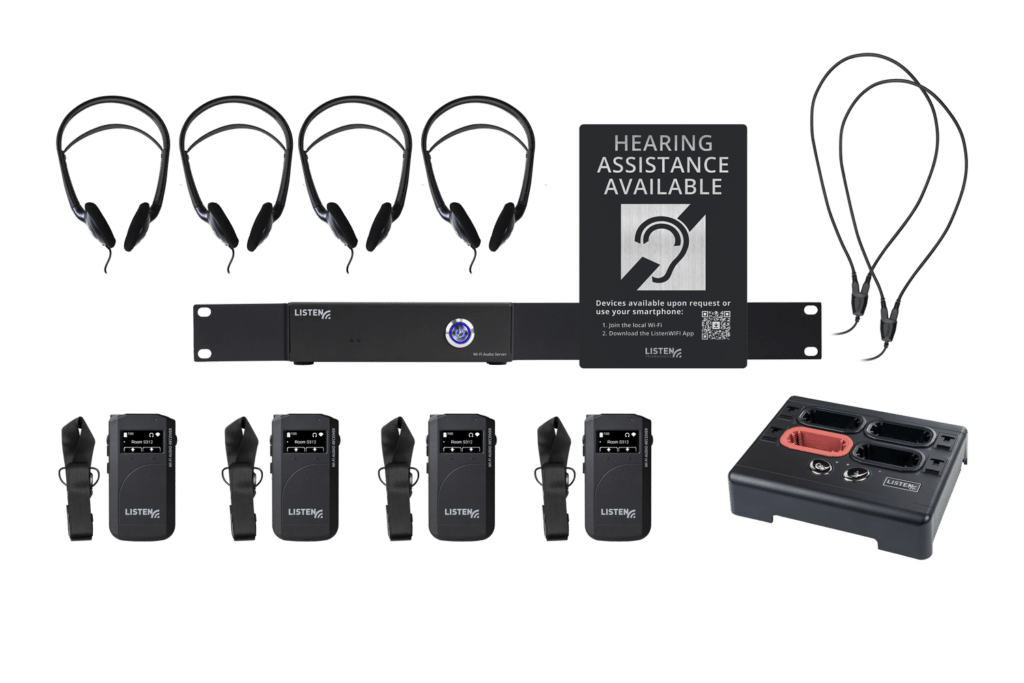 2 Channel Wi-Fi System with 4 Receivers (Dante) (COMING SOON) - Listen ...