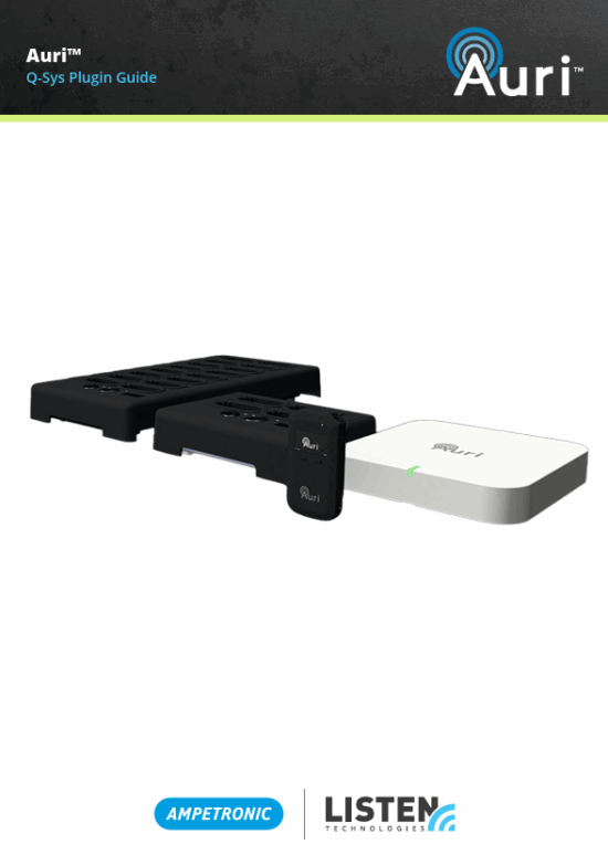 Auri™ Support - Listen Technologies