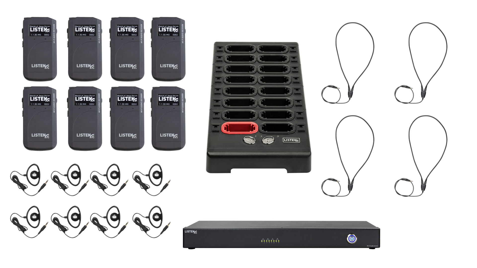 Meetinghouse Wi-Fi Audio System (8 Channel) (NEW) - Listen Technologies